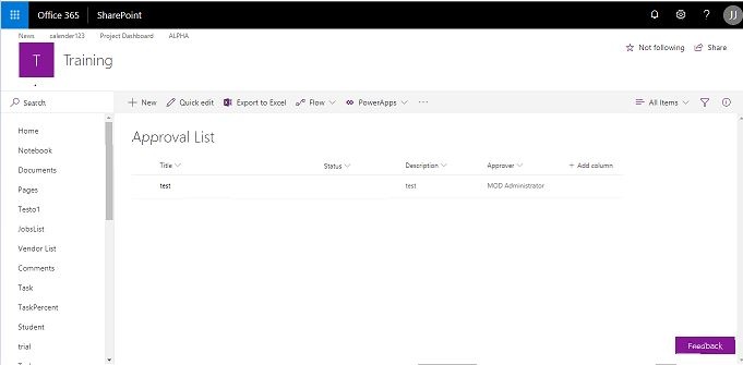 How to make Approval Form in PowerApps-Part I